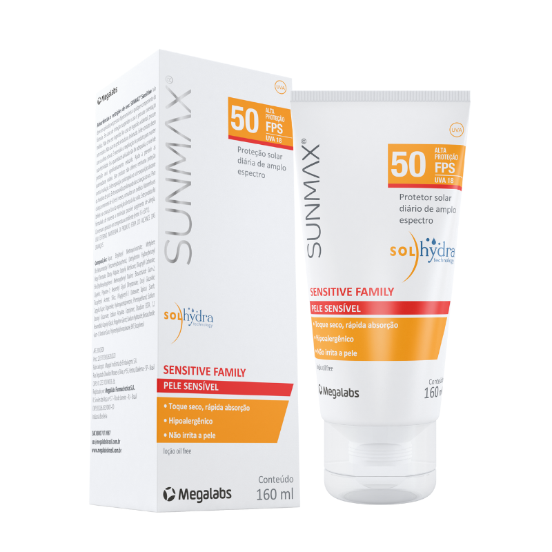 SUNMAX - SENSITIVE FPS 50 FPUVA 18 - Megalabs